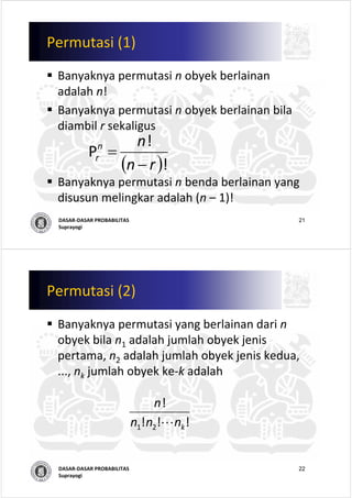 Probabilitas 1 | PDF