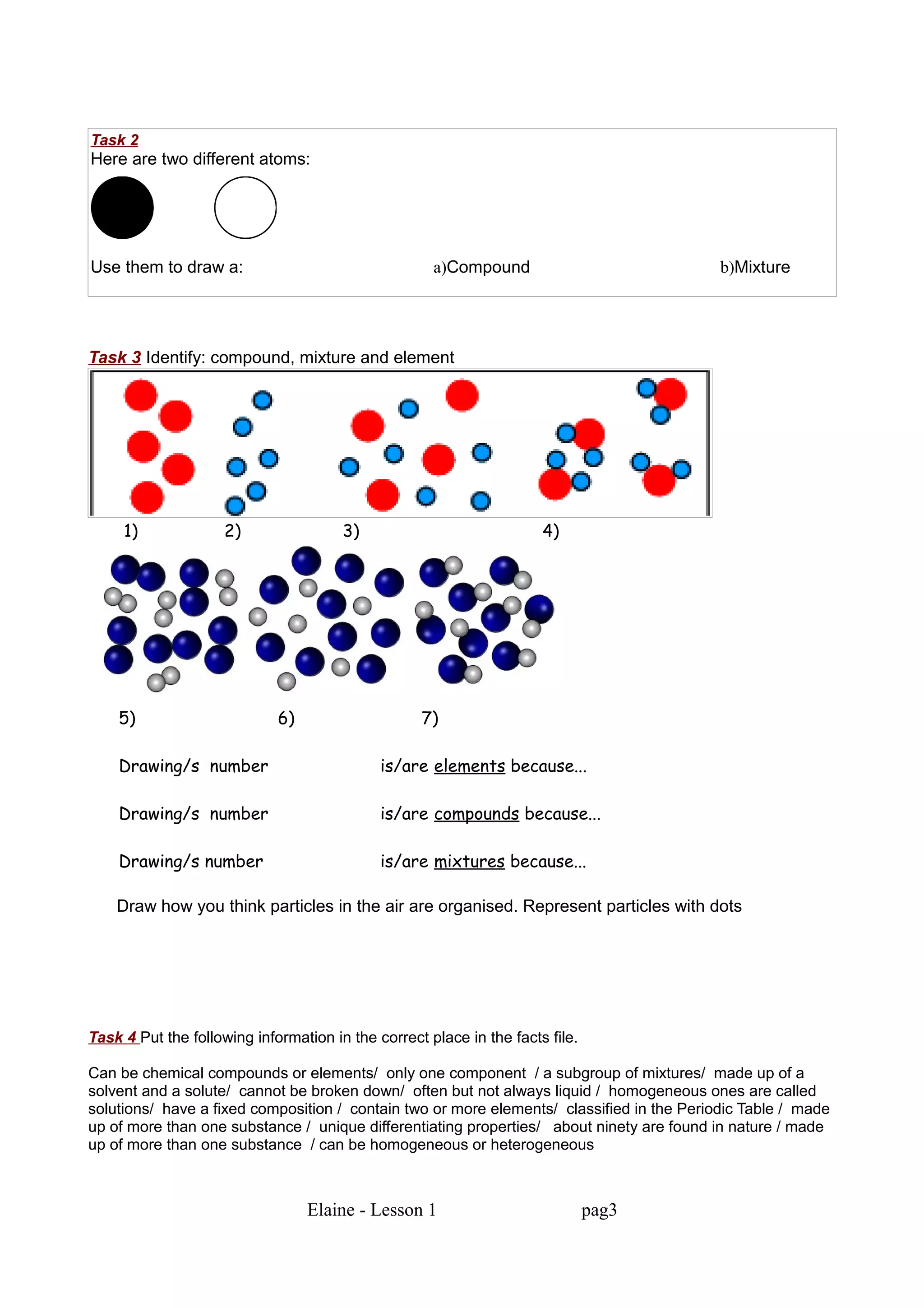 elements-compounds-mixtures | PDF