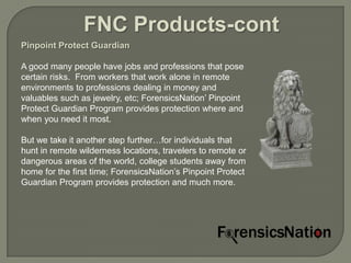 FNC Forensics Overview | PPTX