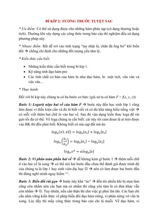 Hai bí kíp thiết lập công thức sai số - ĐHBKHN | PDF