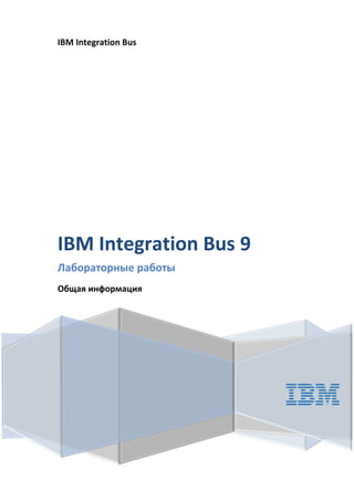 IBM Integration Bus 9 | PDF