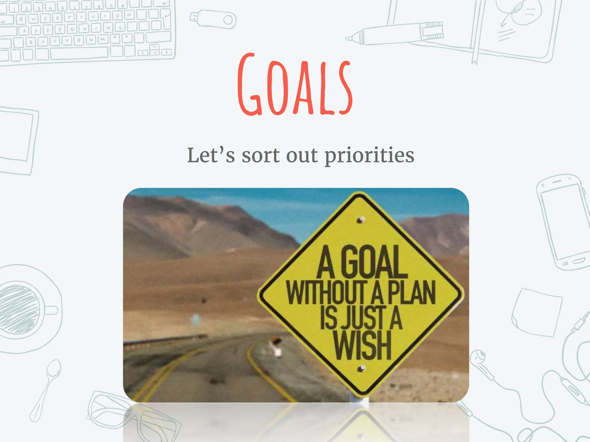 English first class interview - Setting goals | PPT