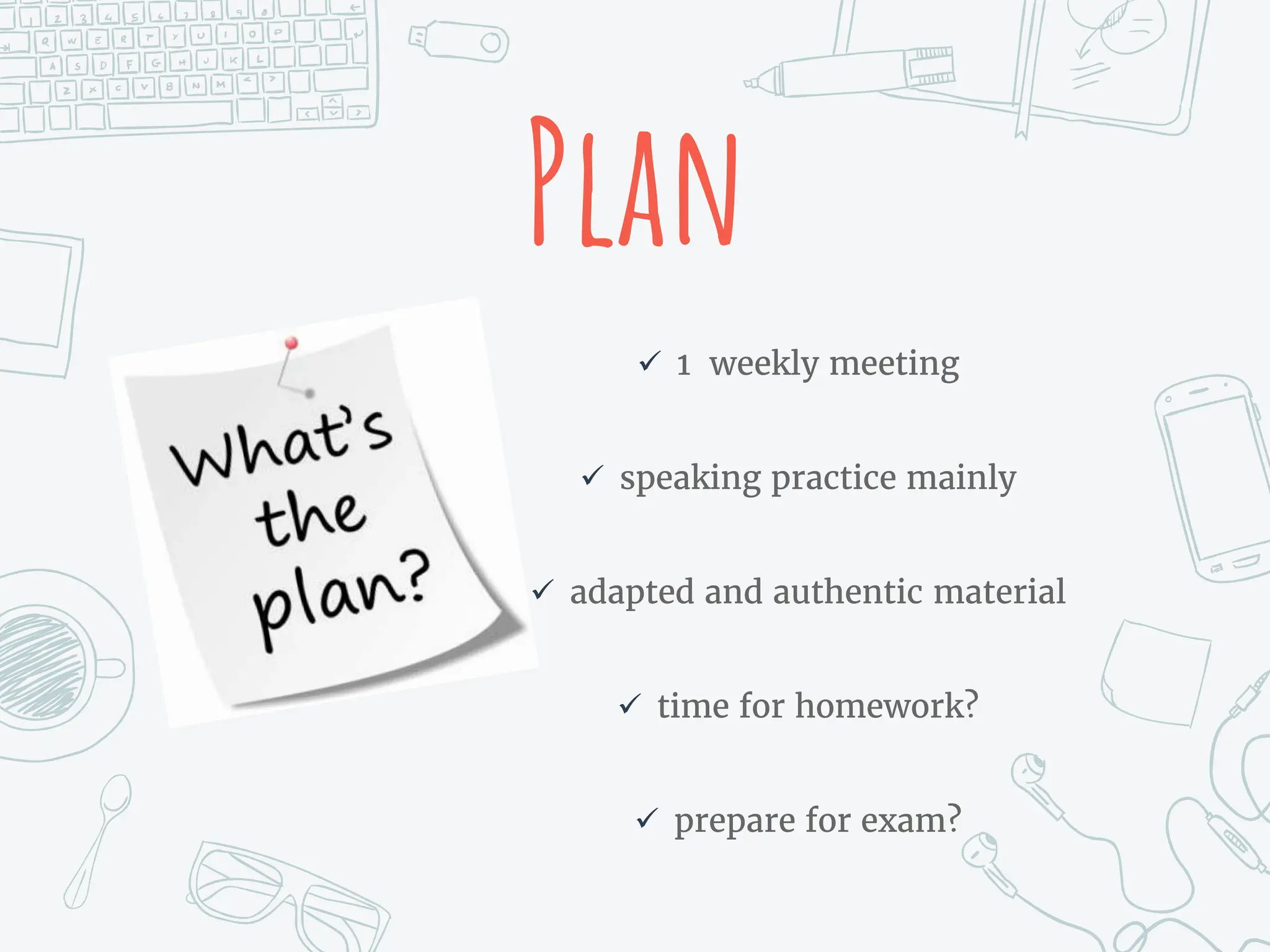 English first class interview - Setting goals | PPT