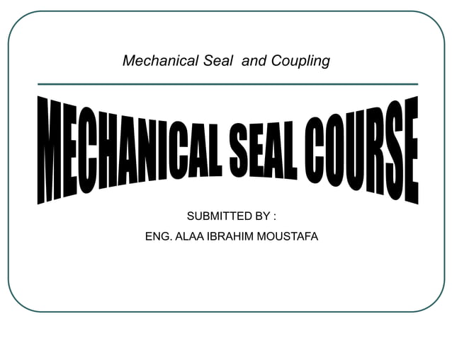 introduction to the mechanical seal theory and classification and types ...