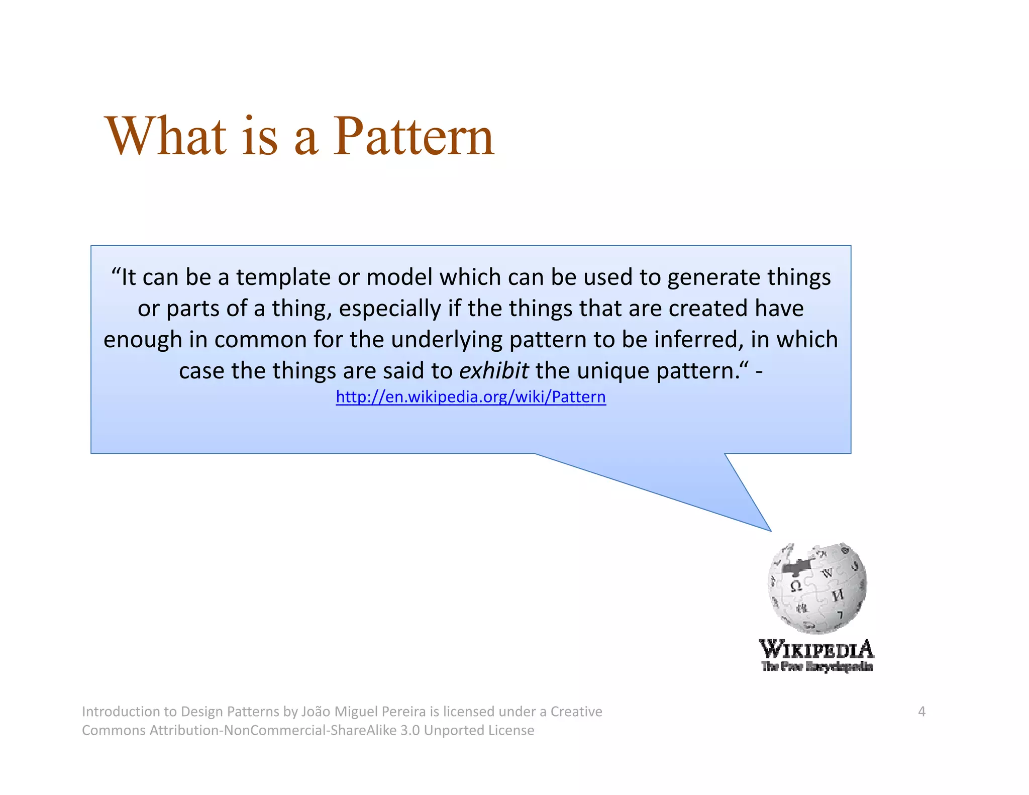 Introduction To Design Patterns Pdf Computing Technology And Computing