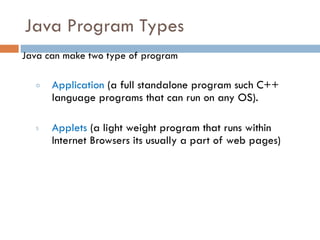 00 intro to java | PPT