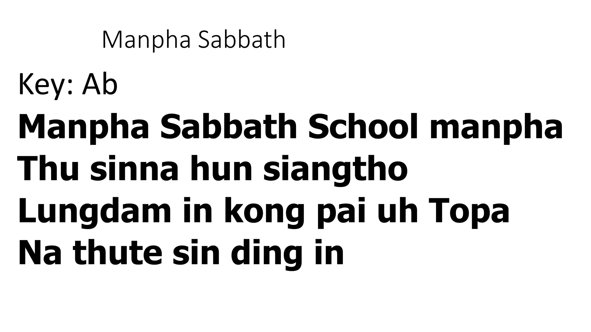 SABBATH SCHOOL THEME SONG in Zomi Language.pptx