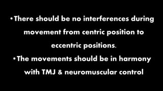 01- Occlusion in prosthodontics introduction -5th year | PPTX