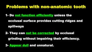 01- Occlusion in prosthodontics introduction -5th year | PPTX