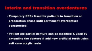 Other forms of removable partial denture | PPTX