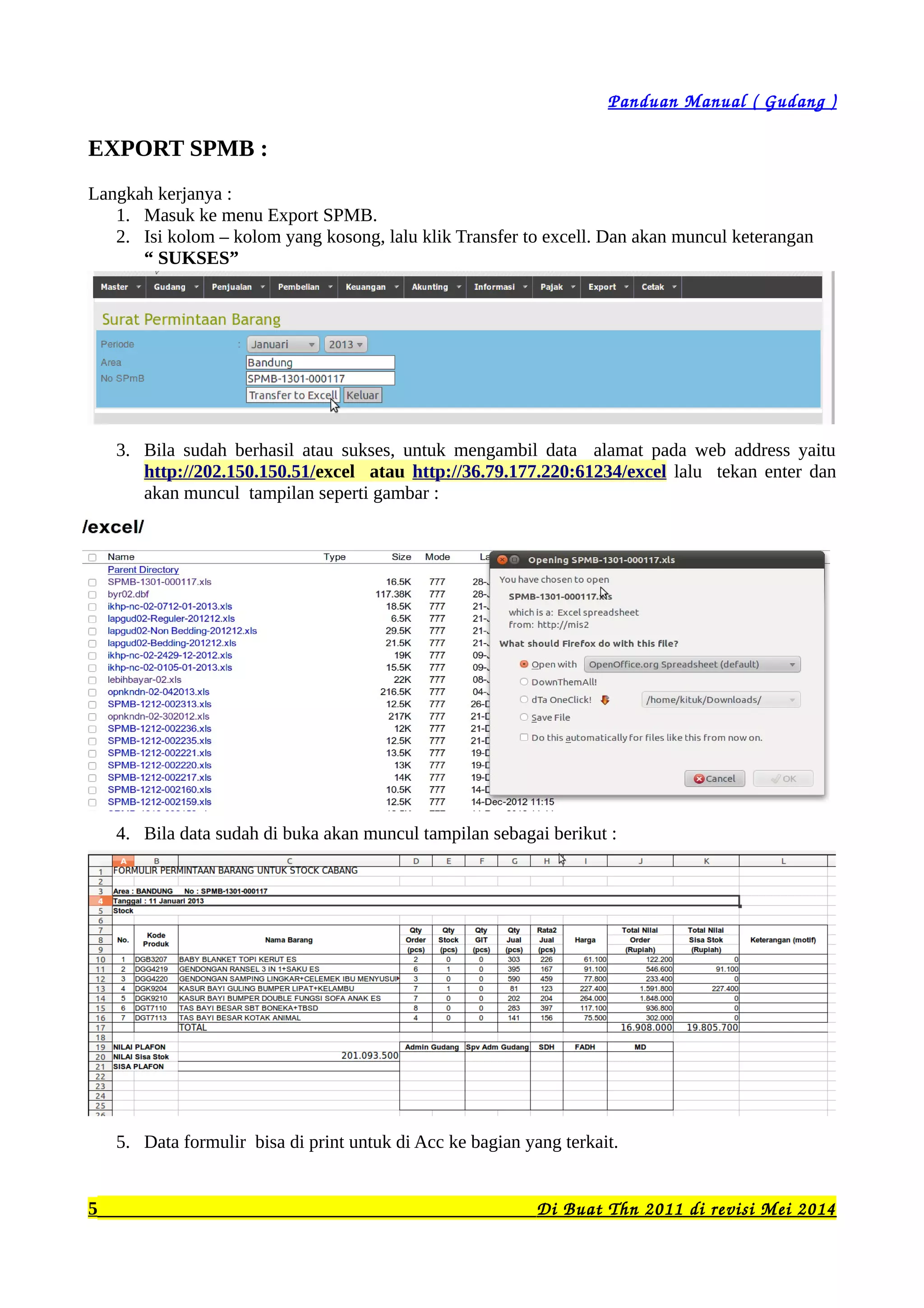00 panduan pembuatan spmb | PDF