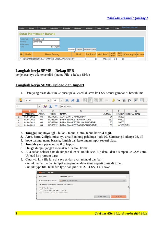 00 panduan pembuatan spmb | PDF