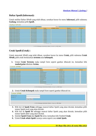 00 panduan pembuatan spmb | PDF