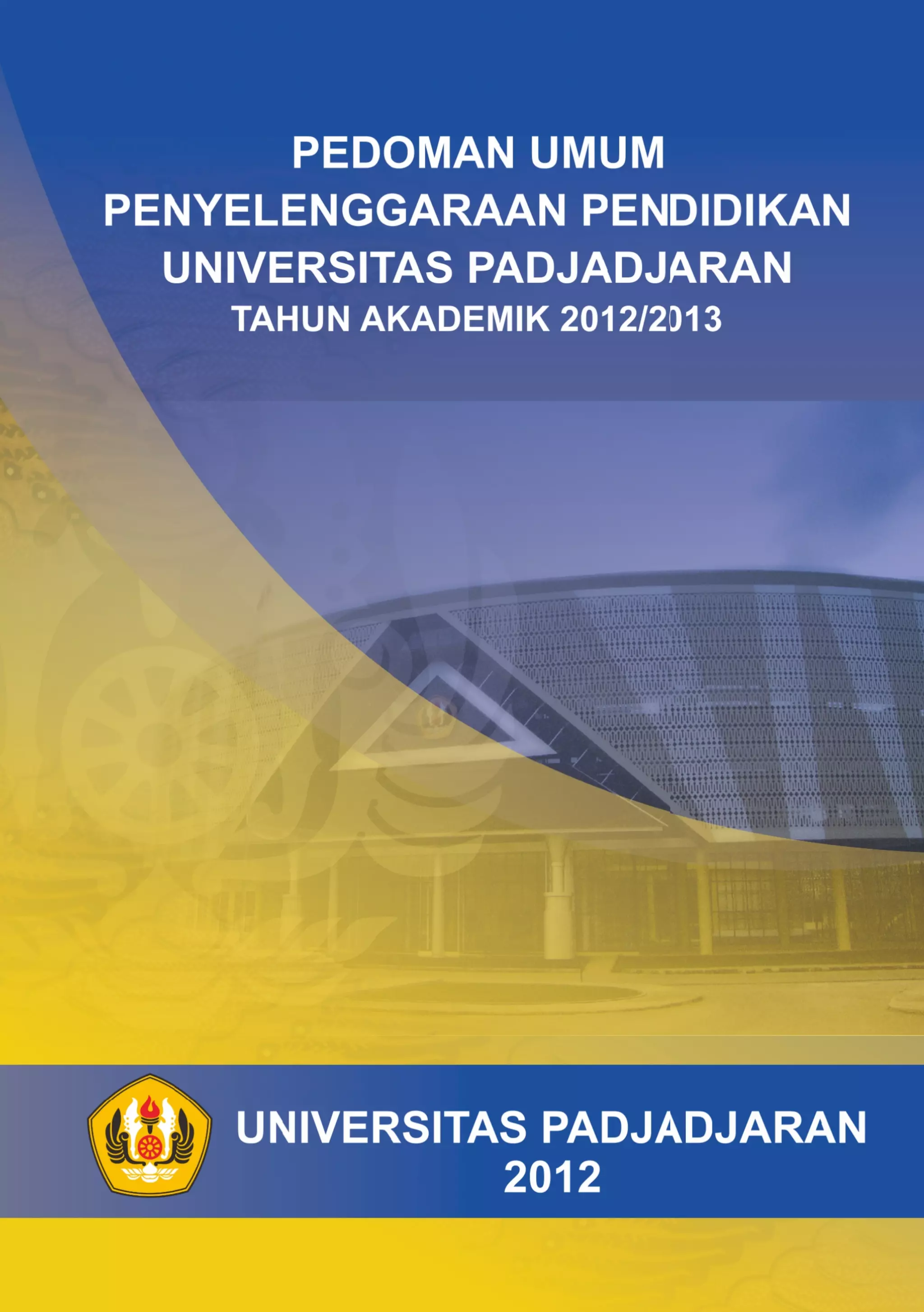 Pedoman Umum Pendidikan UNPAD | PDF