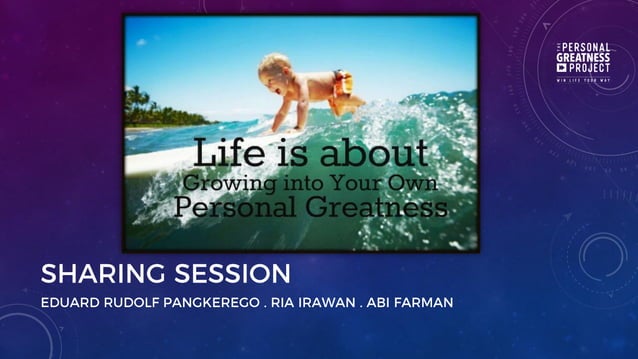 Personal Greatness Project | PPT