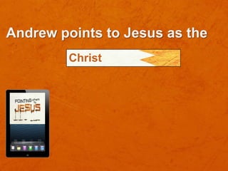 Pointing Others to Jesus: Focusing on Jesus | PPTX | Christianity ...