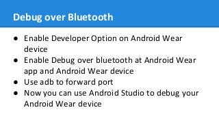 00 Android Wear Setup Emulator | PDF