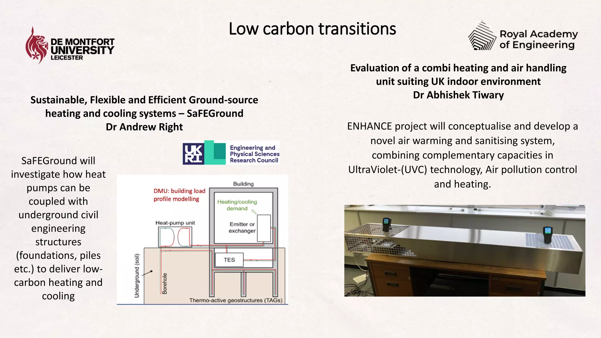 "Net zero at DMU" by Prof Raffaella Villa, DMU Net Zero Research Theme ...