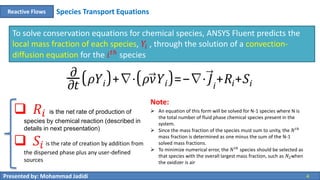 00 reactive flows - species transport | PDF