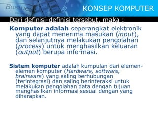 teknologi komputer | PPT