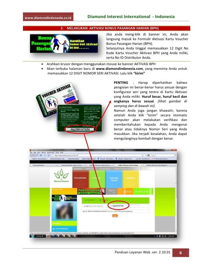 Buku Panduan Menggunakan Website DII