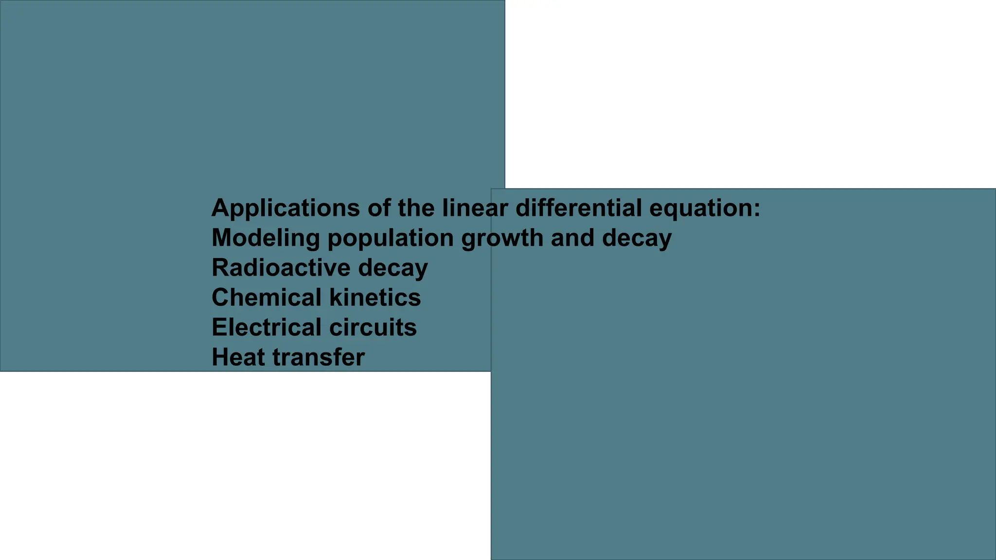 Linear Differential Equationslinear Differential Equations Pptx