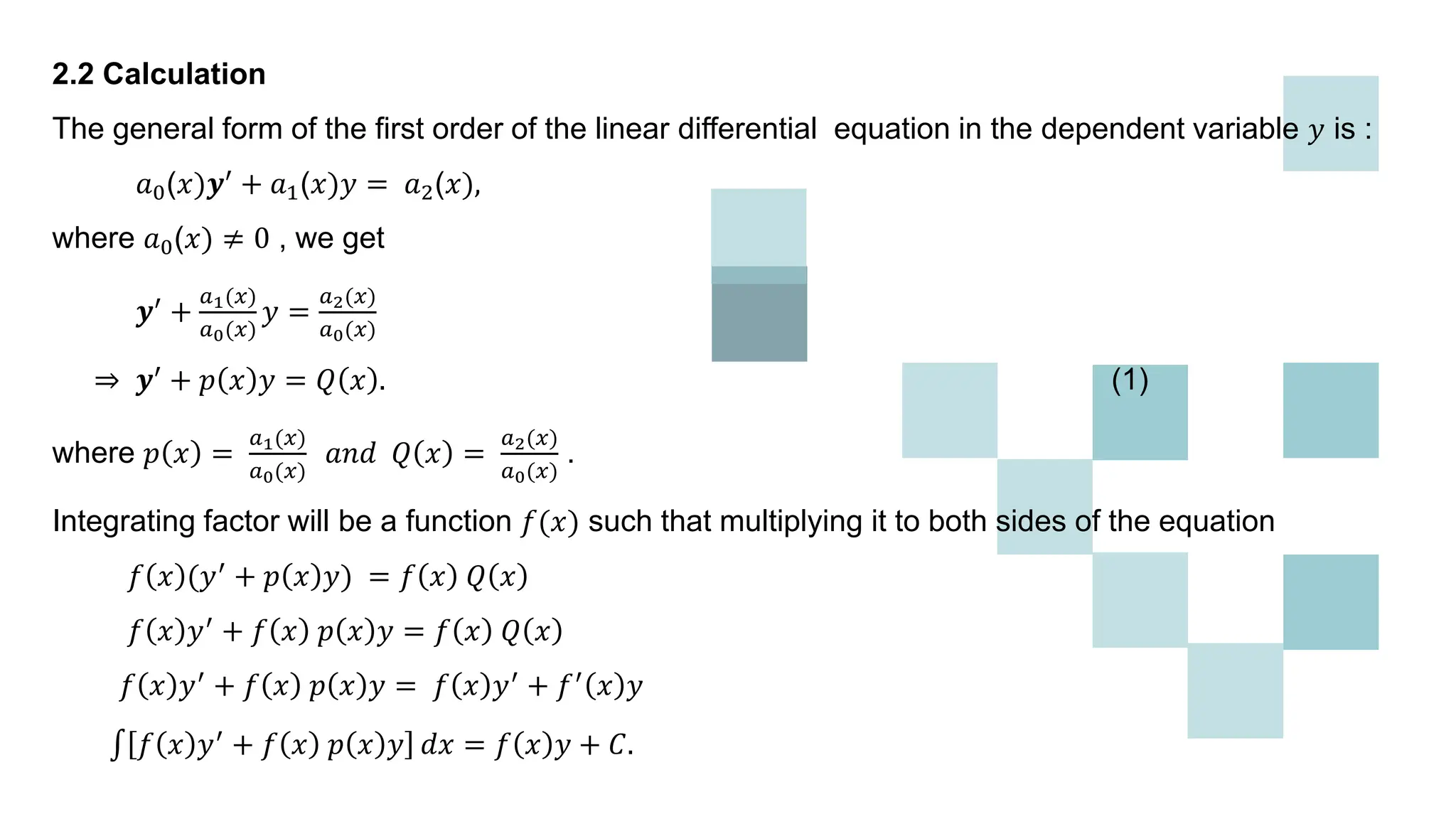 LINEAR DIFFERENTIAL EQUATIONSLINEAR DIFFERENTIAL EQUATIONS .pptx