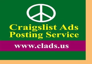 Craigslist Ads Posting Service | PPT