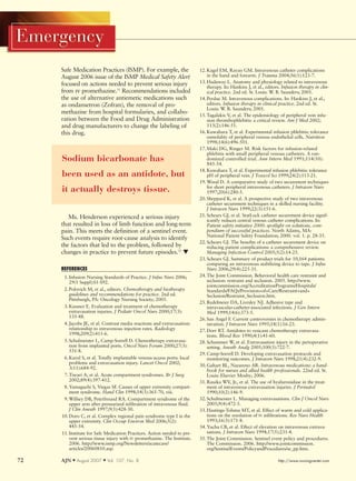 Infiltration and Extravasation-Preventing a complication of IV ...