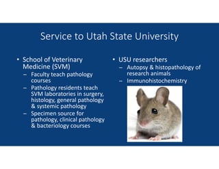 Utah Veterinary Diagnostic Laboratory | PPT
