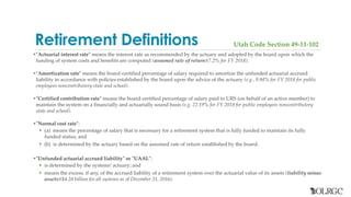 Utah Retirement Systems Overview | PDF