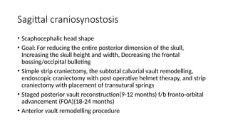 00003 CRANIOSYNOSTOSIS.pptx. SHARED THE KNOWLEDGE | PPTX