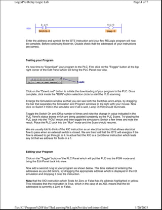 Manual LogixPro | PDF