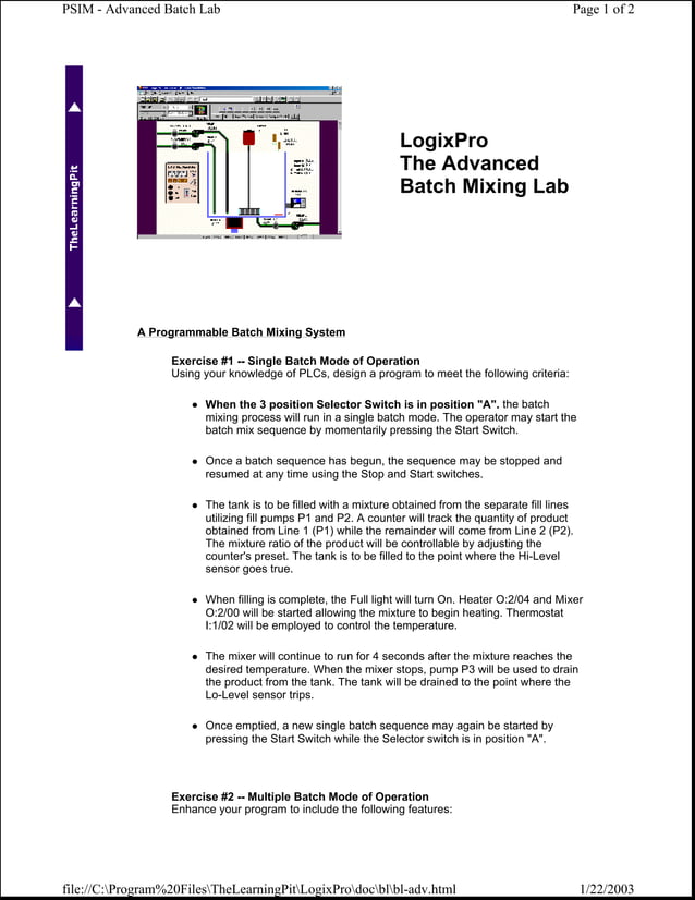 Manual LogixPro | PDF | Computer Peripherals | Computing