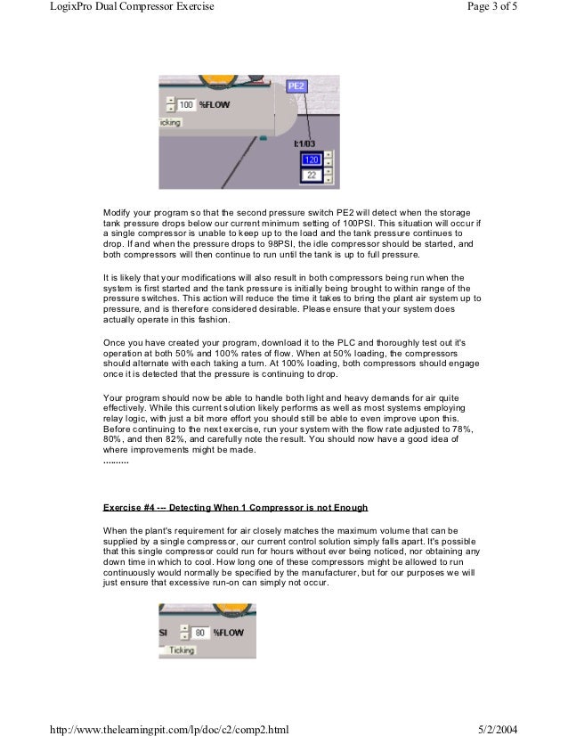 Logixpro dual compressor exercise 2 - placesjolo