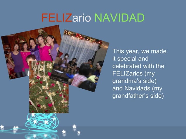 My Christmas break | PPT