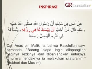 SILATURRAHIM PRODUKTIF | PPTX