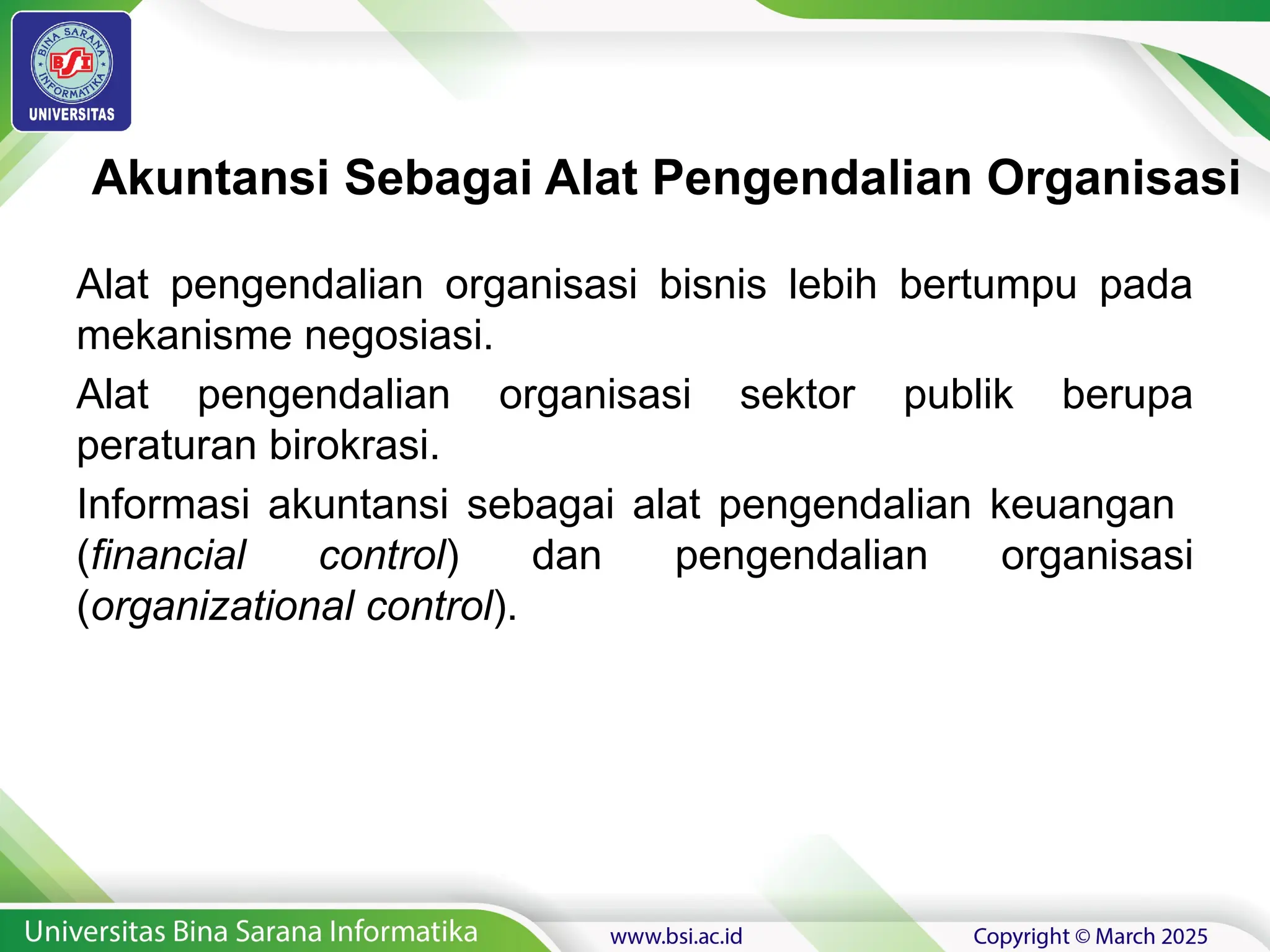 Materi pertemuan ke 2 sektor publik sesi | PDF