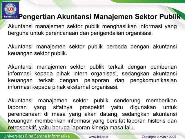 Materi pertemuan ke 2 sektor publik sesi | PDF