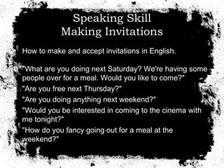Speaking Skill | PPT