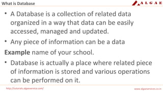 0001 introduction to database management system | PPT