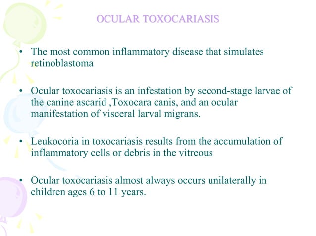 0001 leukocoria.ppt | Eye and Vision Conditions | Diseases and Conditions