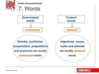 POETRY AND SOUND DEVICES | PPT