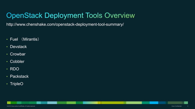 Foreman-and-Puppet-for-Openstack-Audo-Deployment | PPT