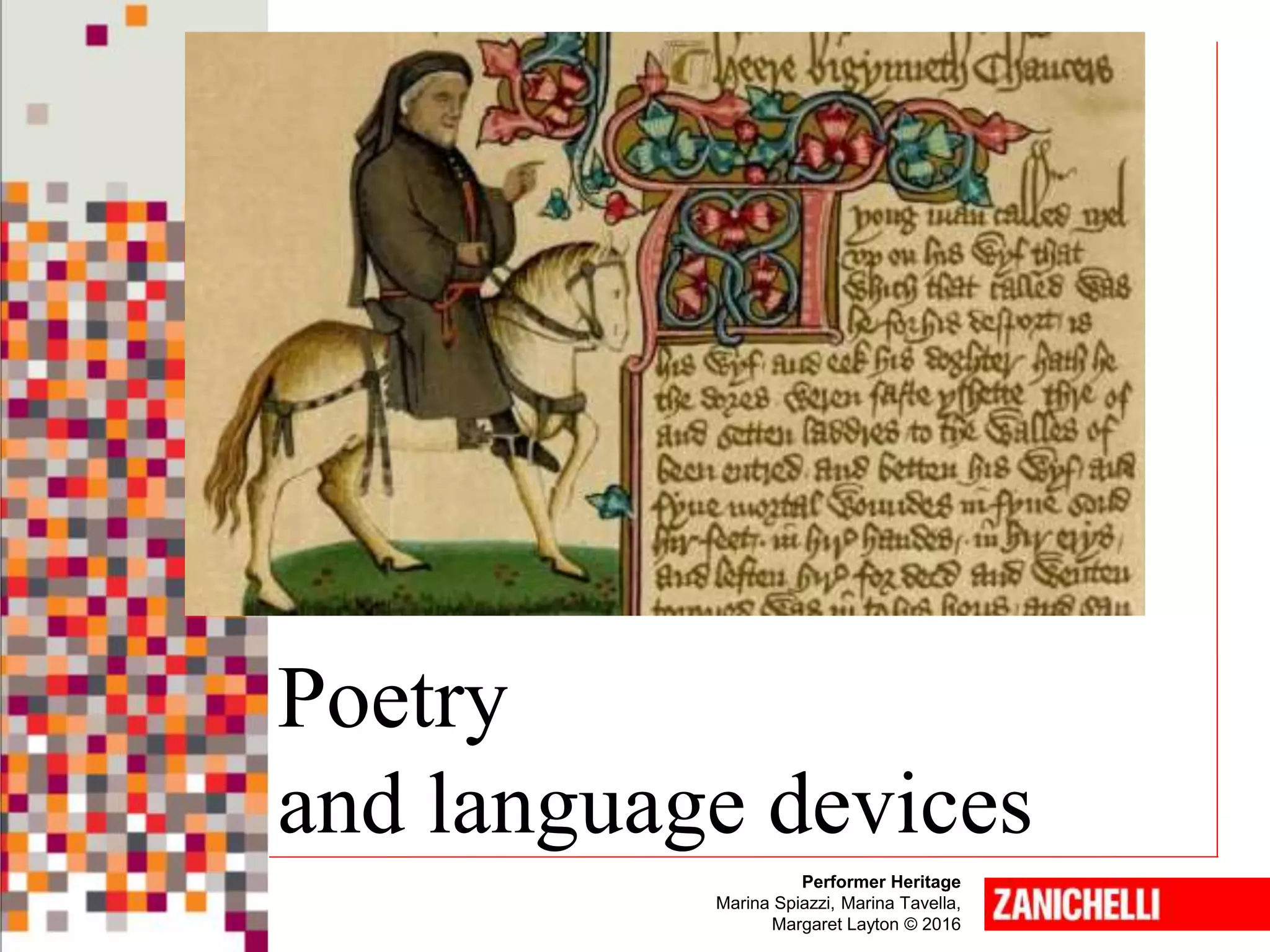 POETRY AND LANGUAGE DEVICES | PPT
