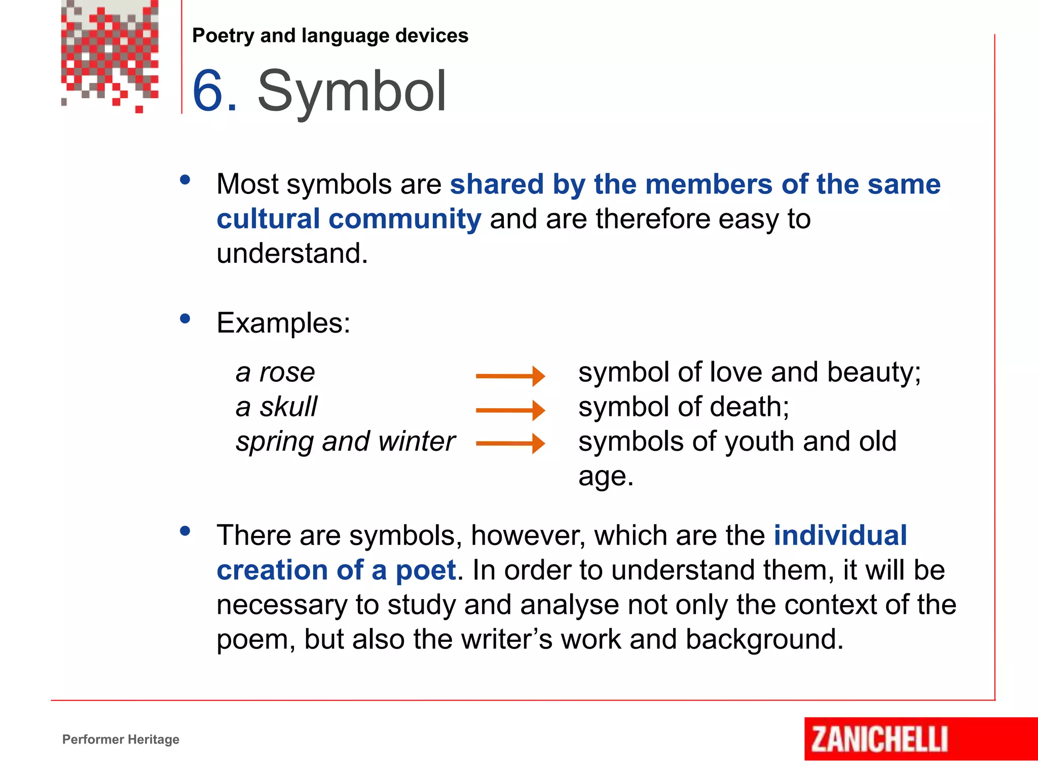 POETRY AND LANGUAGE DEVICES | PPT
