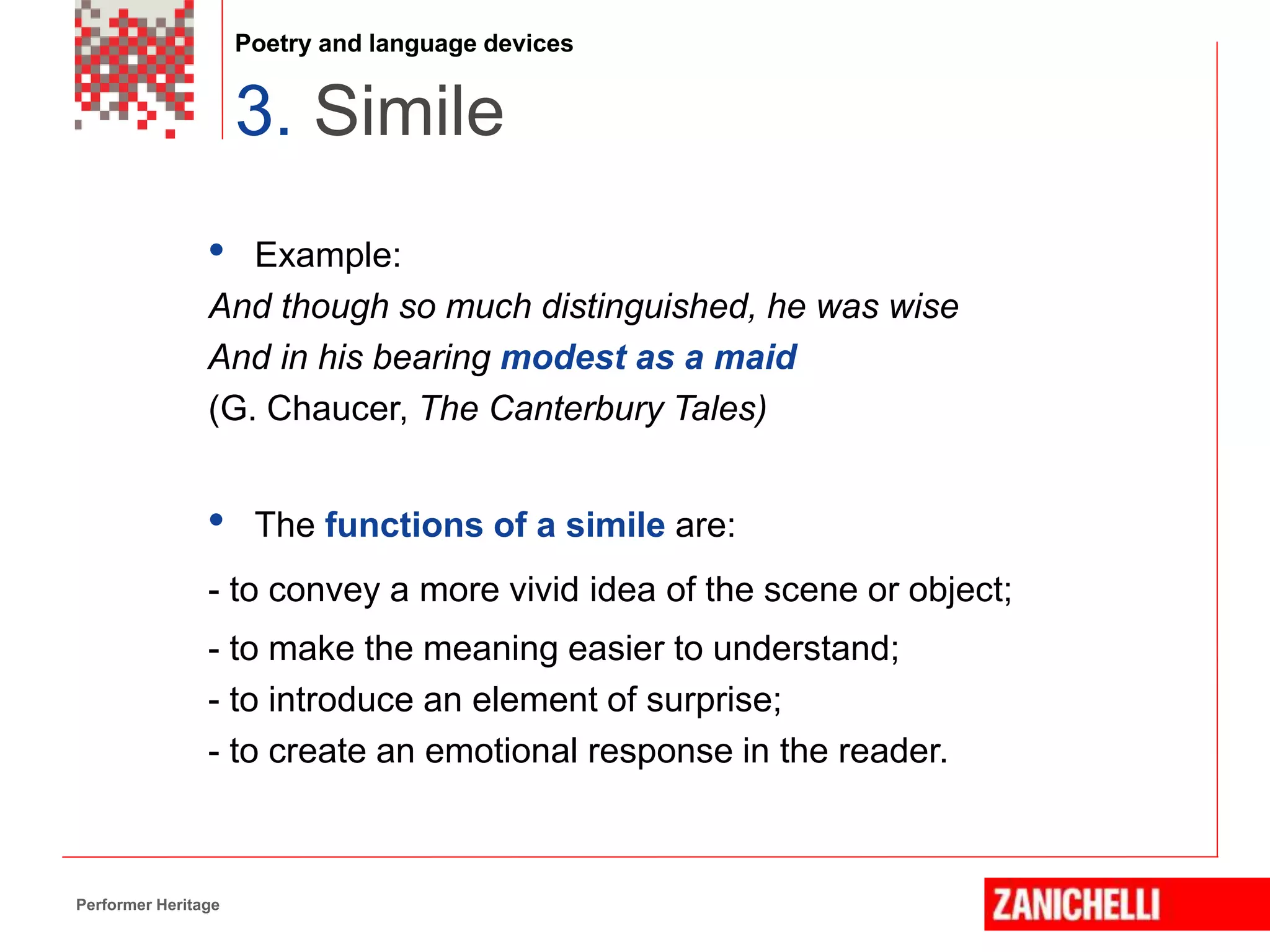 POETRY AND LANGUAGE DEVICES | PPT