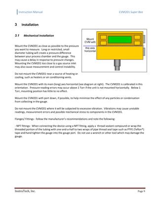 Convection Vacuum Gauge The Super Bee | PDF