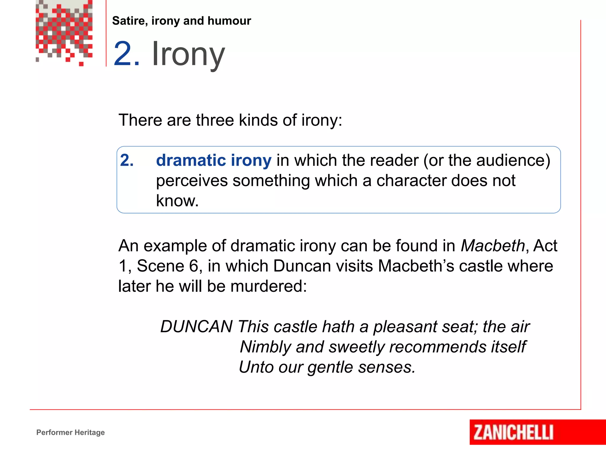SATIRE, IRONY AND HUMOUR | PPT