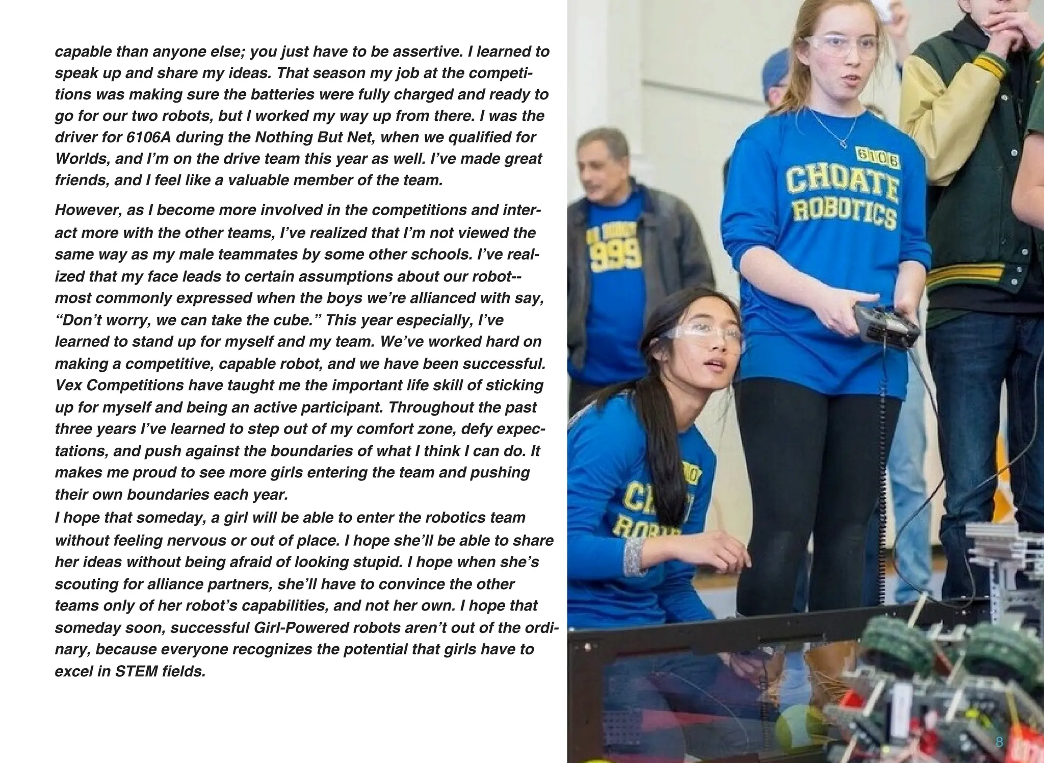 The Choate Robotics Team - Choate Rosemary Hall | PDF